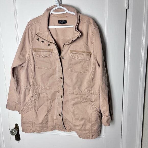 Talbots | Jackets & Coats | Talbots Womens Canvas Tan Brown Utility ...